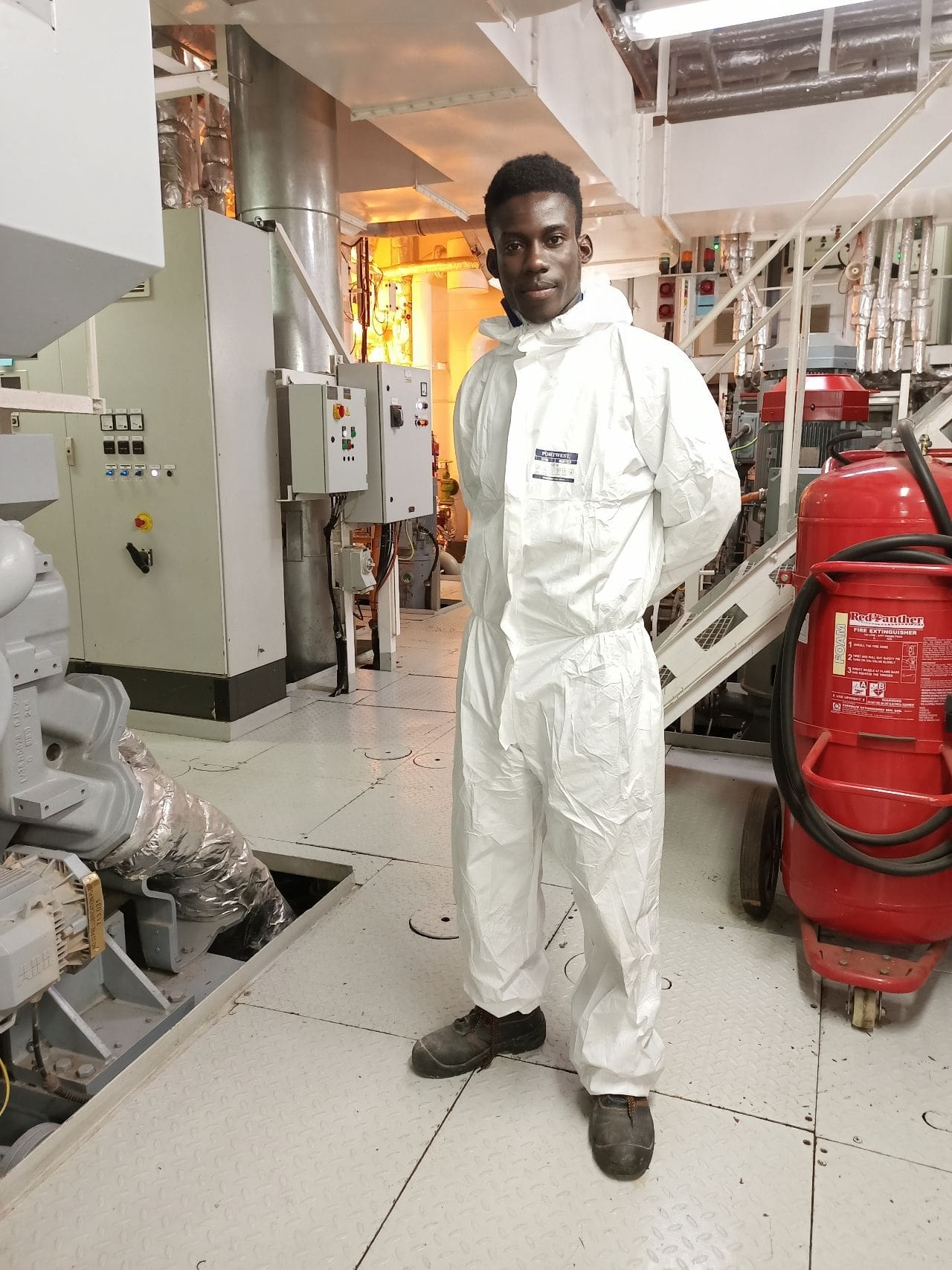 Wilson Gogo, Marine Engineer - The Field Engineer