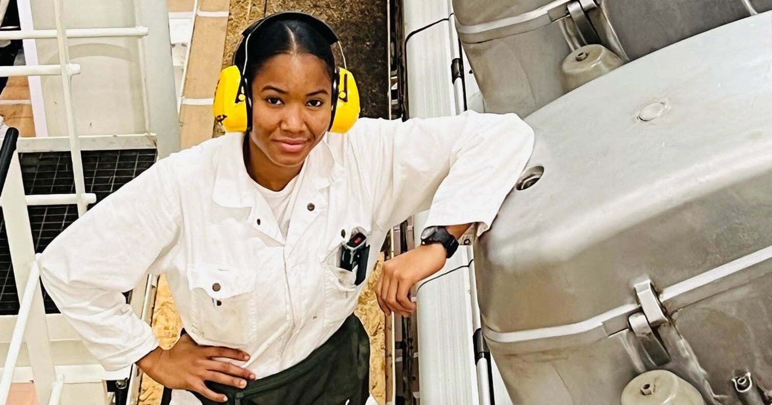 Life of a woman marine engine cadet - The Field Engineer